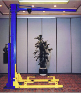 Single Post 6,000 LB Dismantling Lift | Target Lifts - Custom Lifts ...